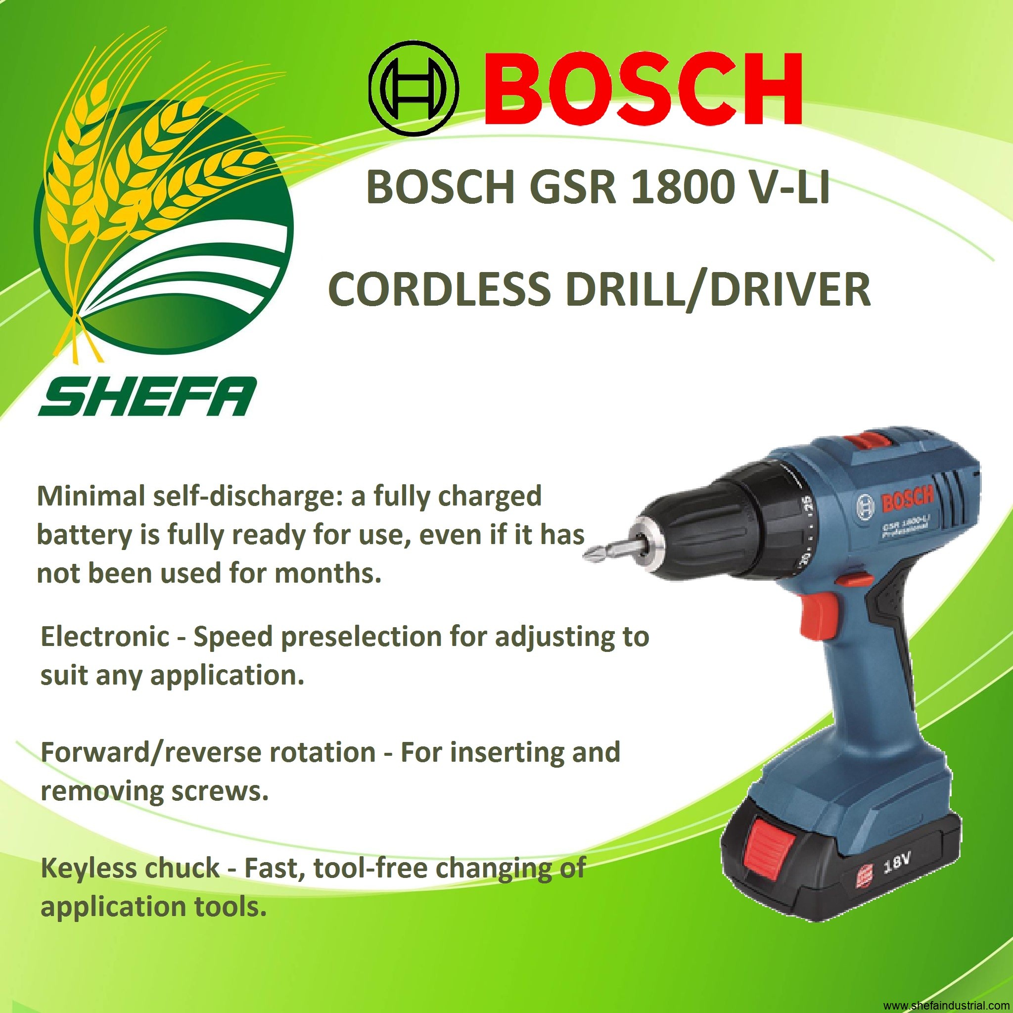 GSR 1800 V-LI – Shefa Industrial Products Inc.